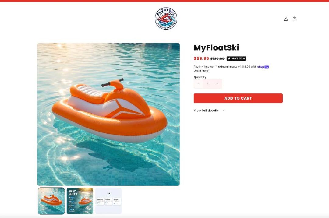 MyFloatSki Compact Motorized Jet Ski Review: Fake Or Real Deal?