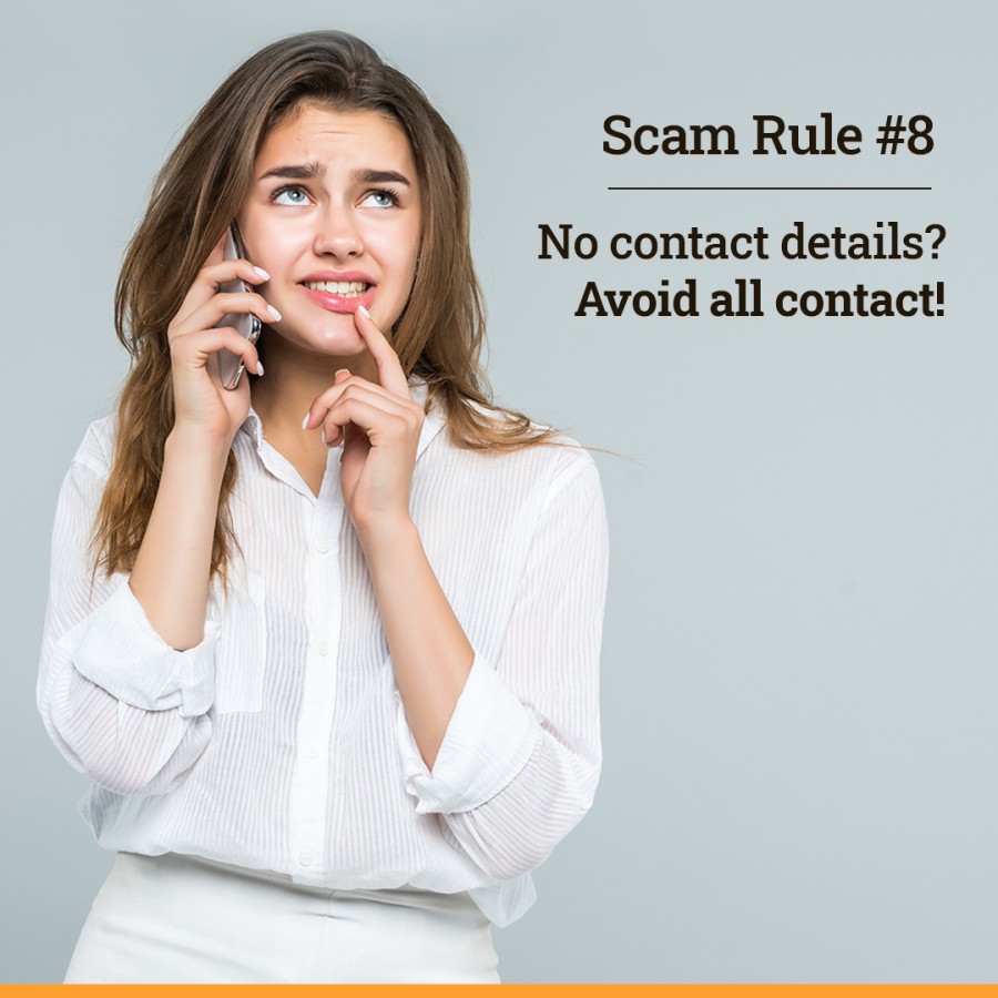 Scam Rules: How to Not Get Scammed