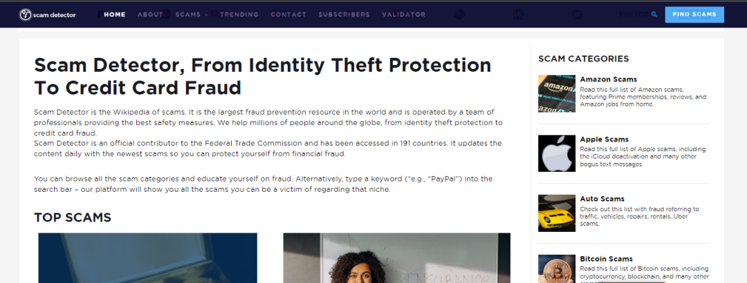 Scam-detector.com Review