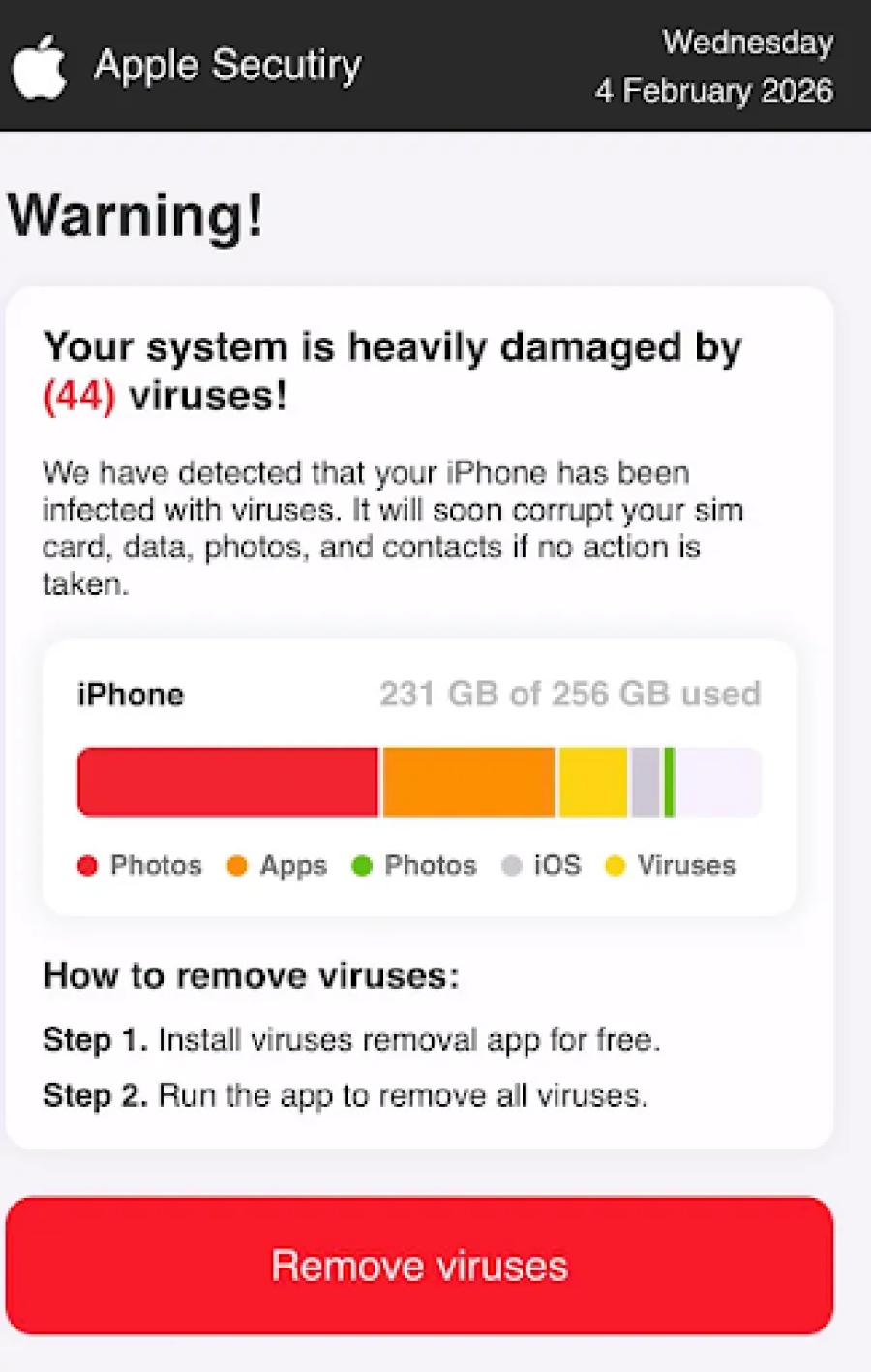 That “Virus Alert” on Your Screen Is a Scam Here’s How It Tricks You