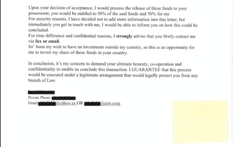 How to Spot an Inheritance Scam | Scamadviser