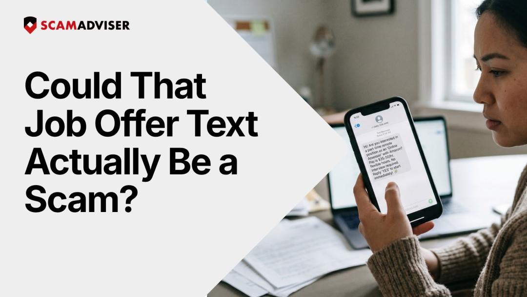 Could That Job Text Actually Be a Scam?